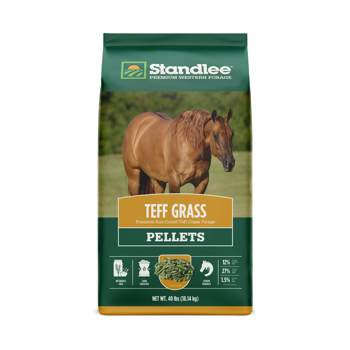Standlee Premium Western Forage Teff Grass Hay Pellets - Landrum, SC ...