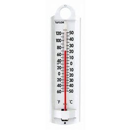8-3/4-Inch Indoor/Outdoor Aluminum Thermometer - Landrum, SC - The Hay Rack