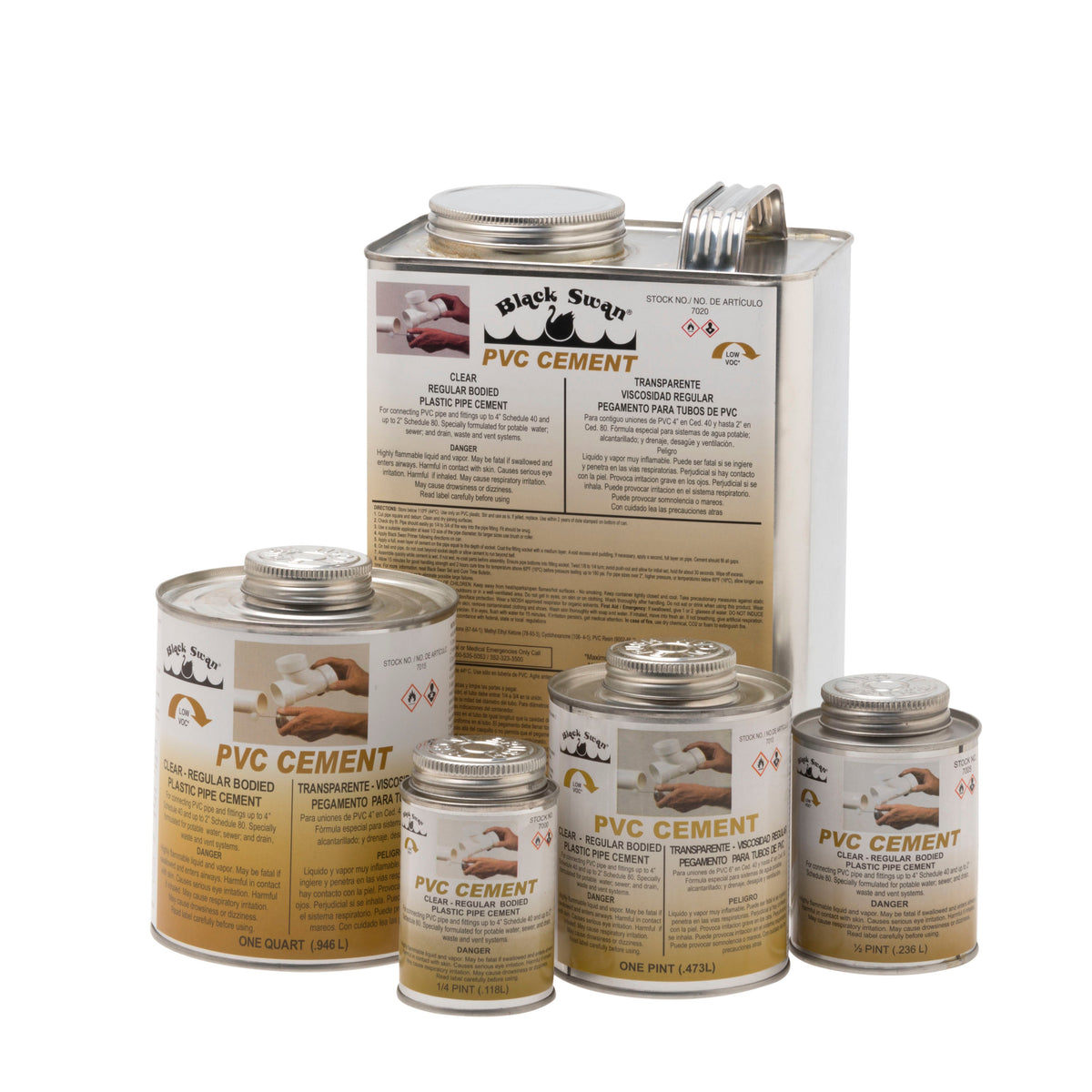 Black Swan's PVC Cement - Regular 4 oz. - Landrum, SC - The Hay Rack