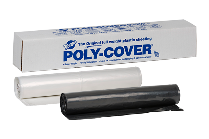 Warp Brothers Poly-Cover® Genuine Plastic Sheeting 10' x 100' x 6 Mil ...