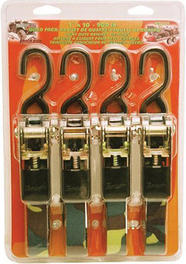 RATCHET STRAP 1 X 10 FT 4 PACK CAMO - Landrum, SC - The Hay Rack