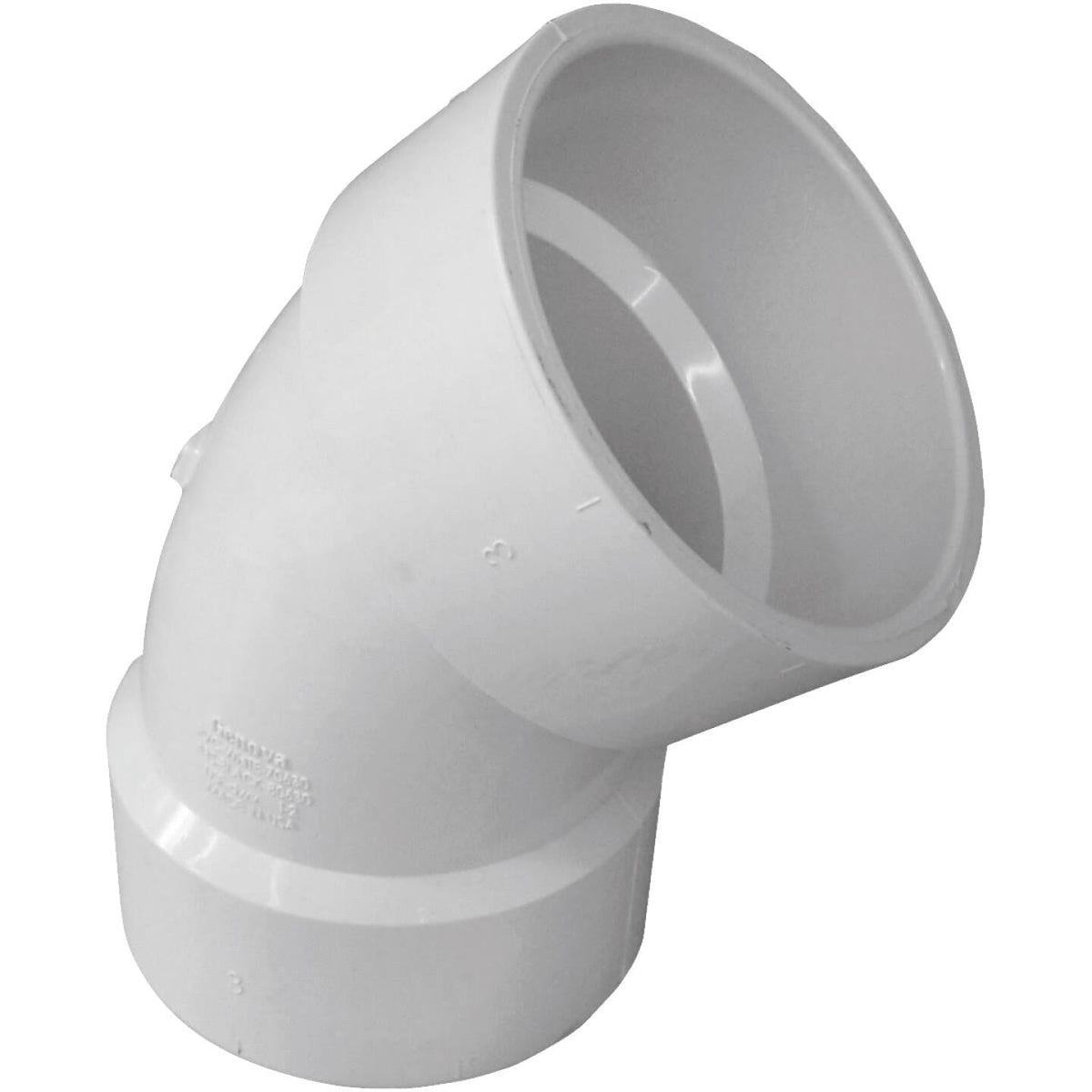 Charlotte Pipe 3 In. 45D PVC Short Radius Elbow - Landrum, SC - The Hay ...