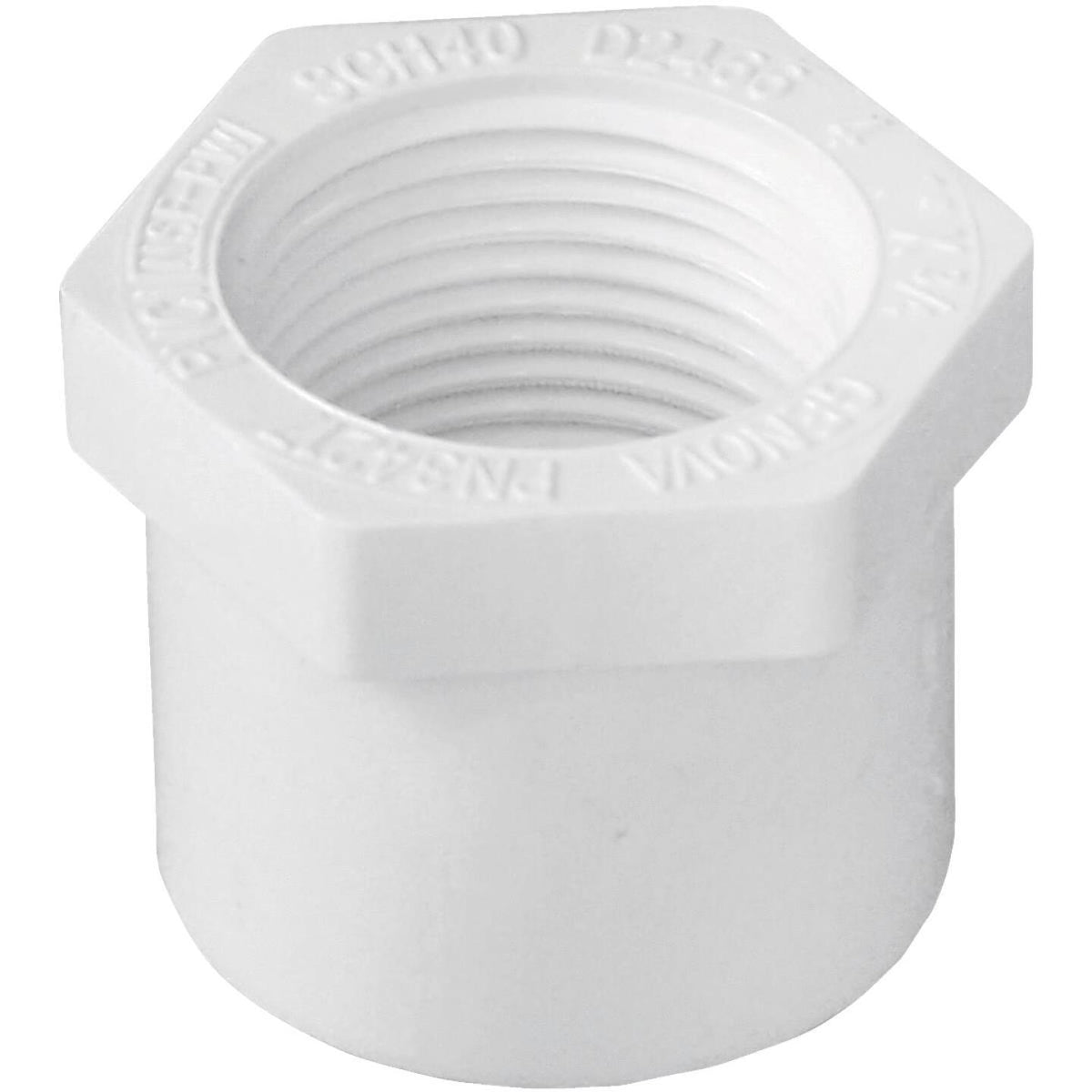 Charlotte Pipe 1 In. SPG x 3/4 In. FPT Schedule 40 PVC Bushing ...