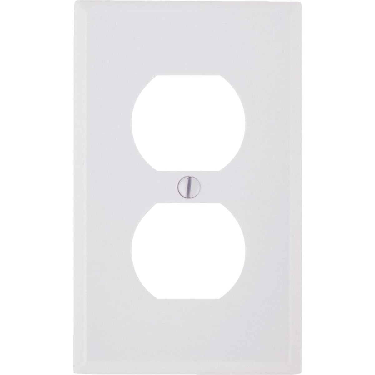Leviton 1-Gang Smooth Plastic Outlet Wall Plate, White - Landrum, SC ...