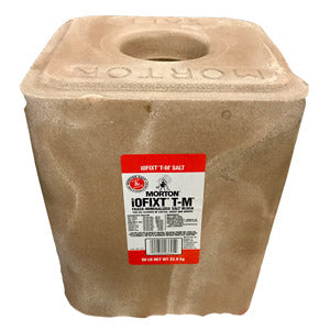 Morton Iofixt T-m Trace Mineral Salt Block - Landrum, SC - The Hay Rack